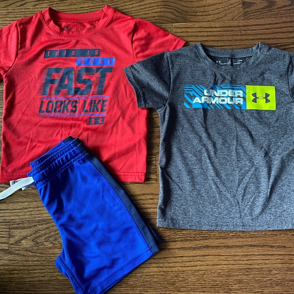 Under Armour | Matching Sets | 3 Piece Bundle 2t Athletic Bundle | Poshmark